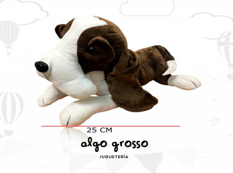PERRO BATATA PELUCHE 25CM art.8020 – Algo Grosso – Juguetería